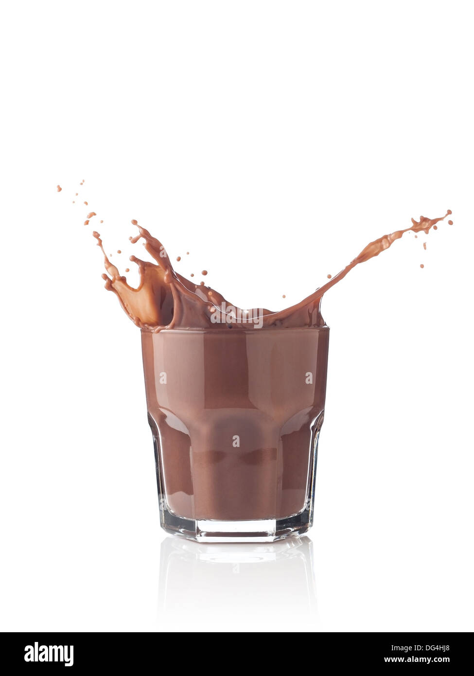 Milkshake splash hi-res stock photography and images - Alamy