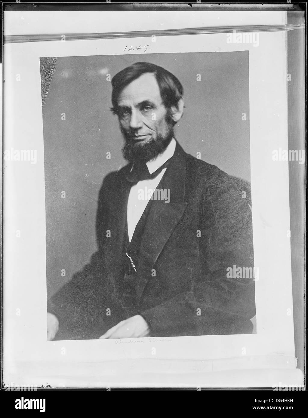 Abraham lincoln during civil Black and White Stock Photos & Images - Alamy