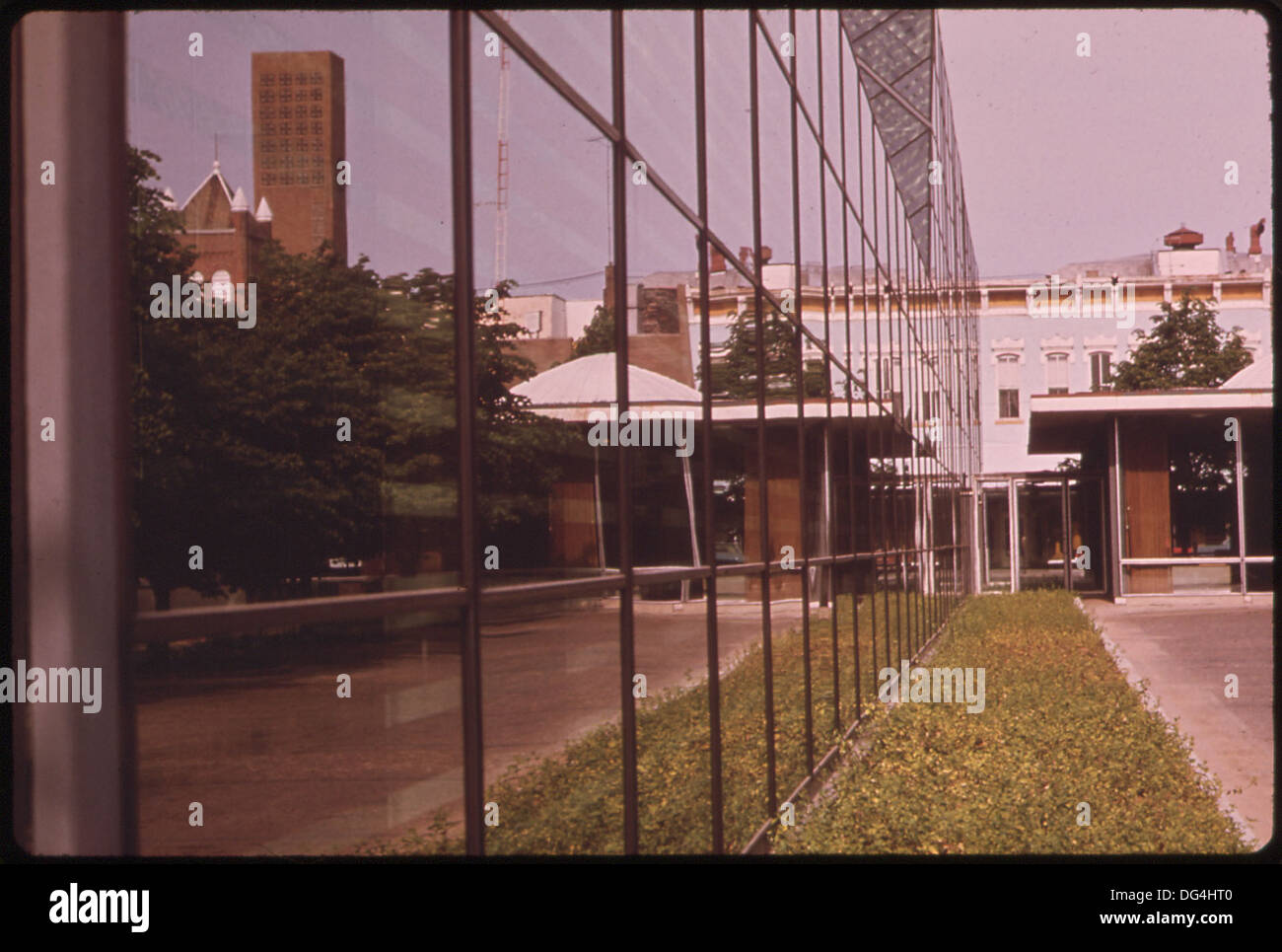 This image depicts an addition to the Irwin Union Bank and Trust ...