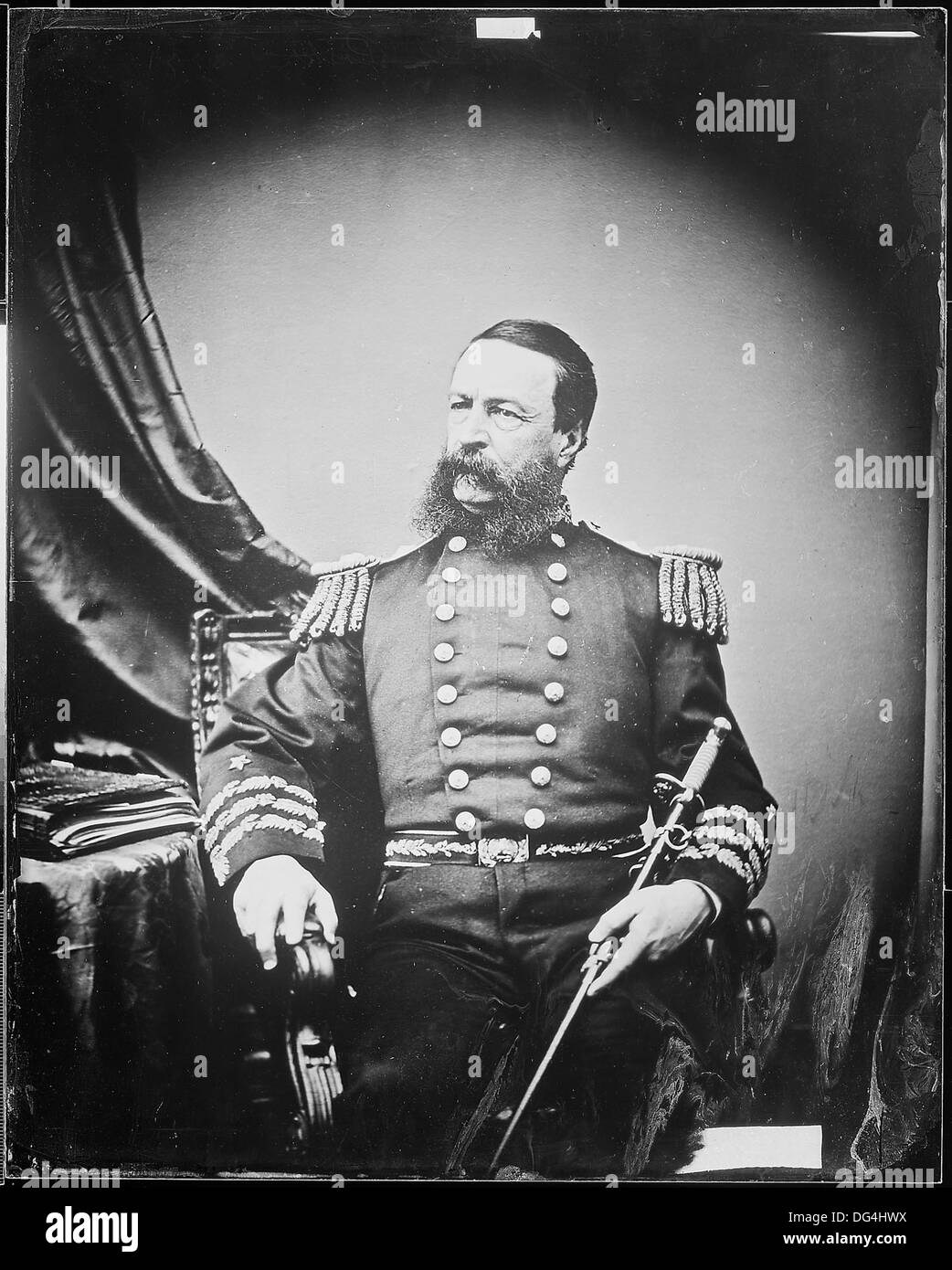 Portrait of Admiral David D. Porter, a key figure in the U.S. Navy ...