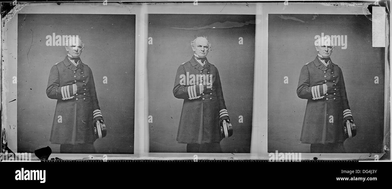 Admiral Hiram Paulding, a prominent figure in U.S. naval history, known ...
