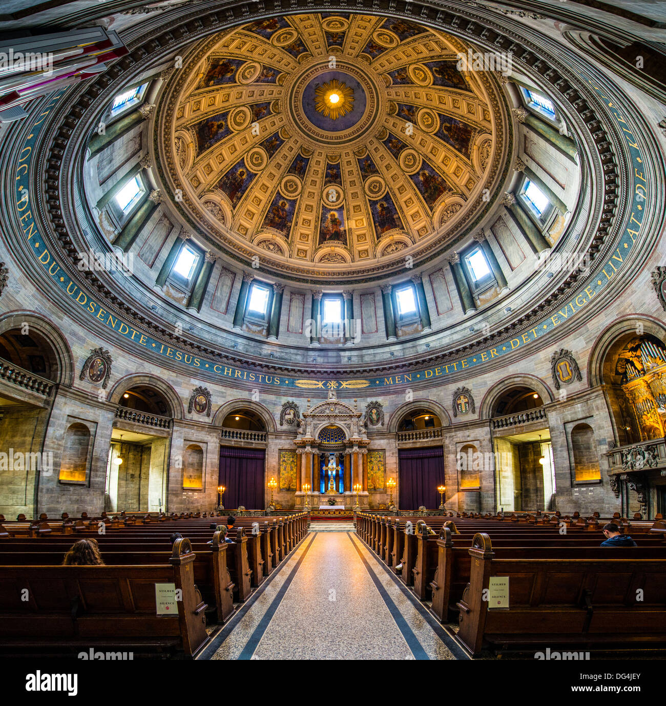 The Marble Church of Copenhagen, Denmark Stock Photo - Alamy