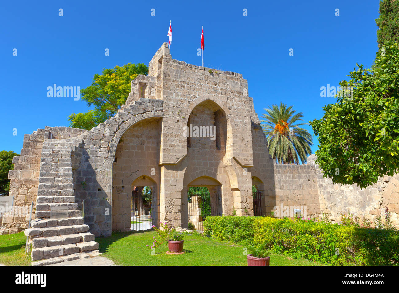 Abbey of bellapais hi-res stock photography and images - Alamy