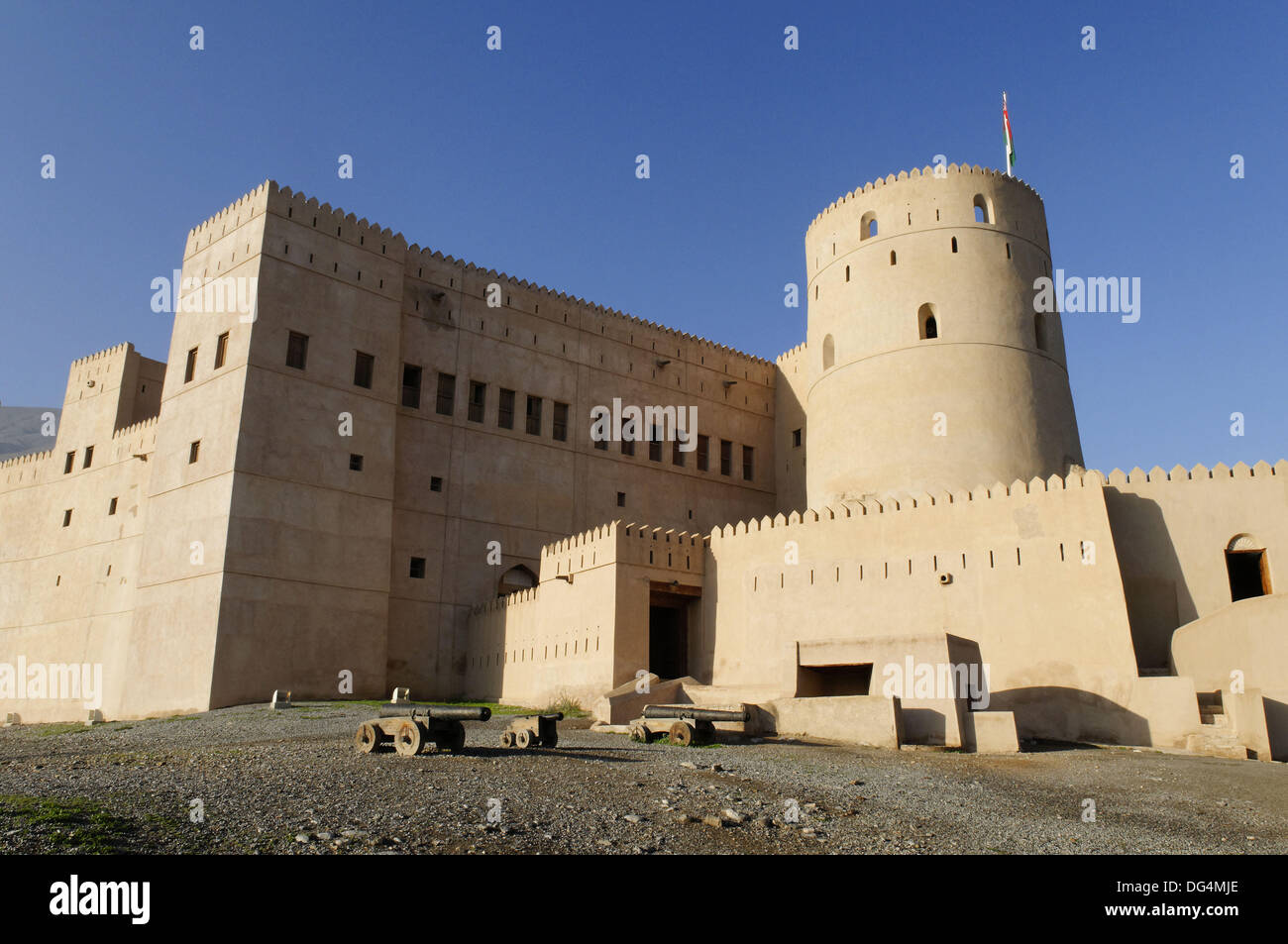 Rustaq fort oman tower hi-res stock photography and images - Alamy