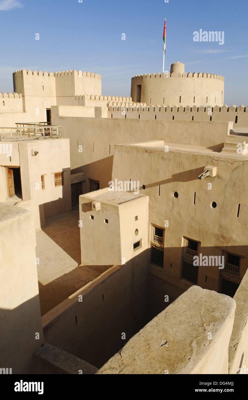Rustaq fort oman tower hi-res stock photography and images - Alamy