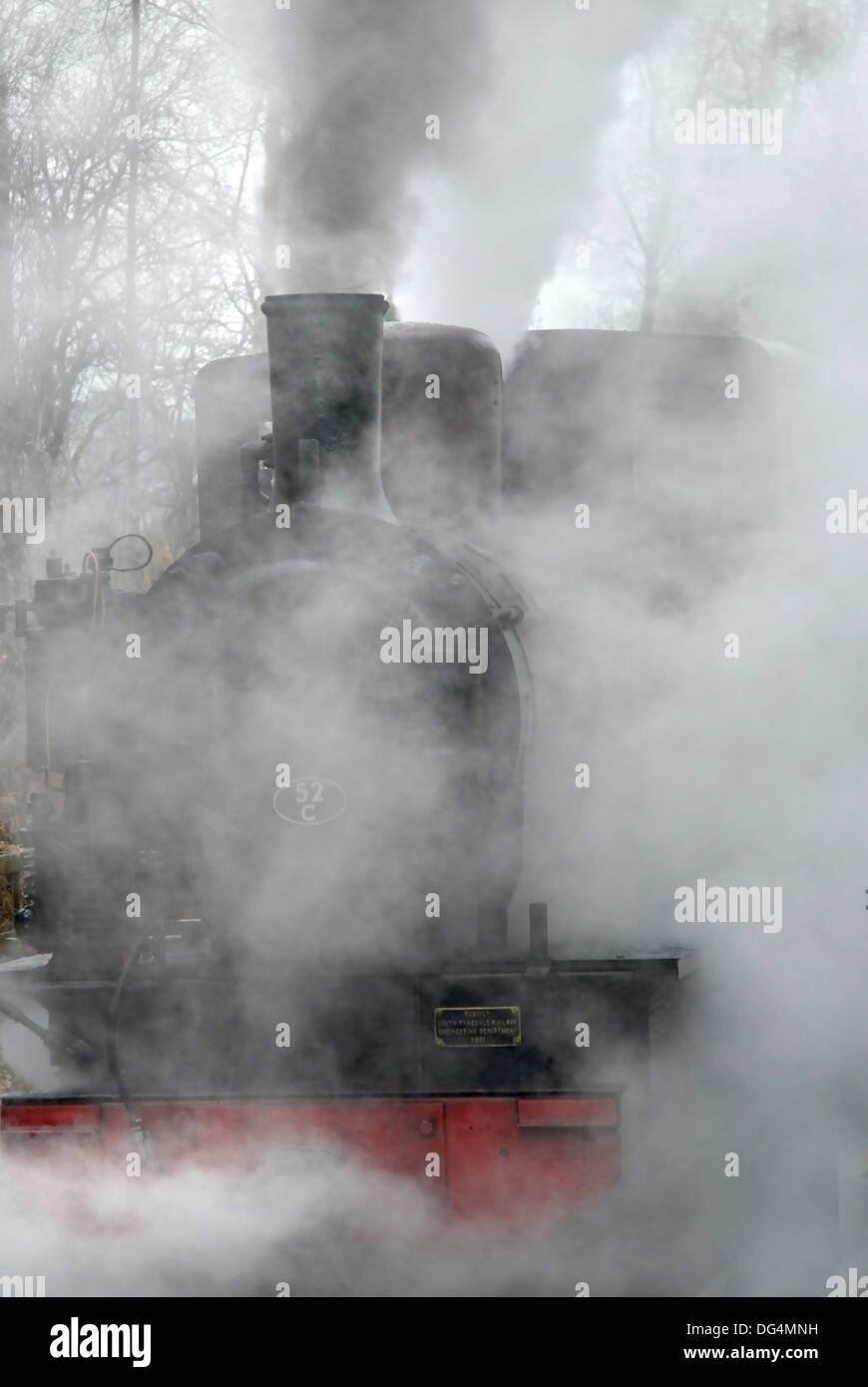 Santa steam express hi-res stock photography and images - Alamy