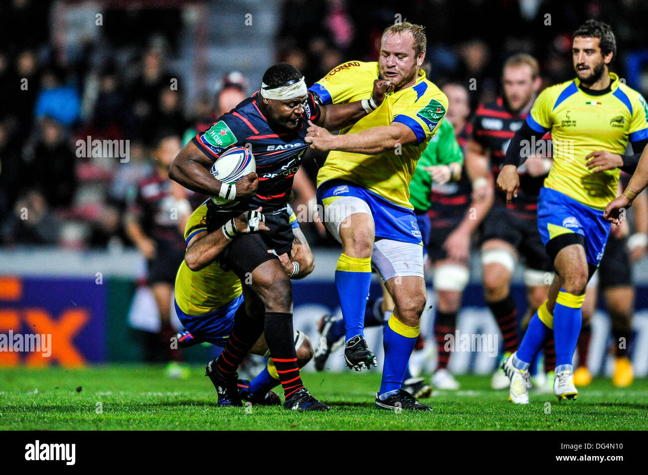Toulouse, France. 11th Oct, 2013. Chiliboy RALEPELLE during the the ...