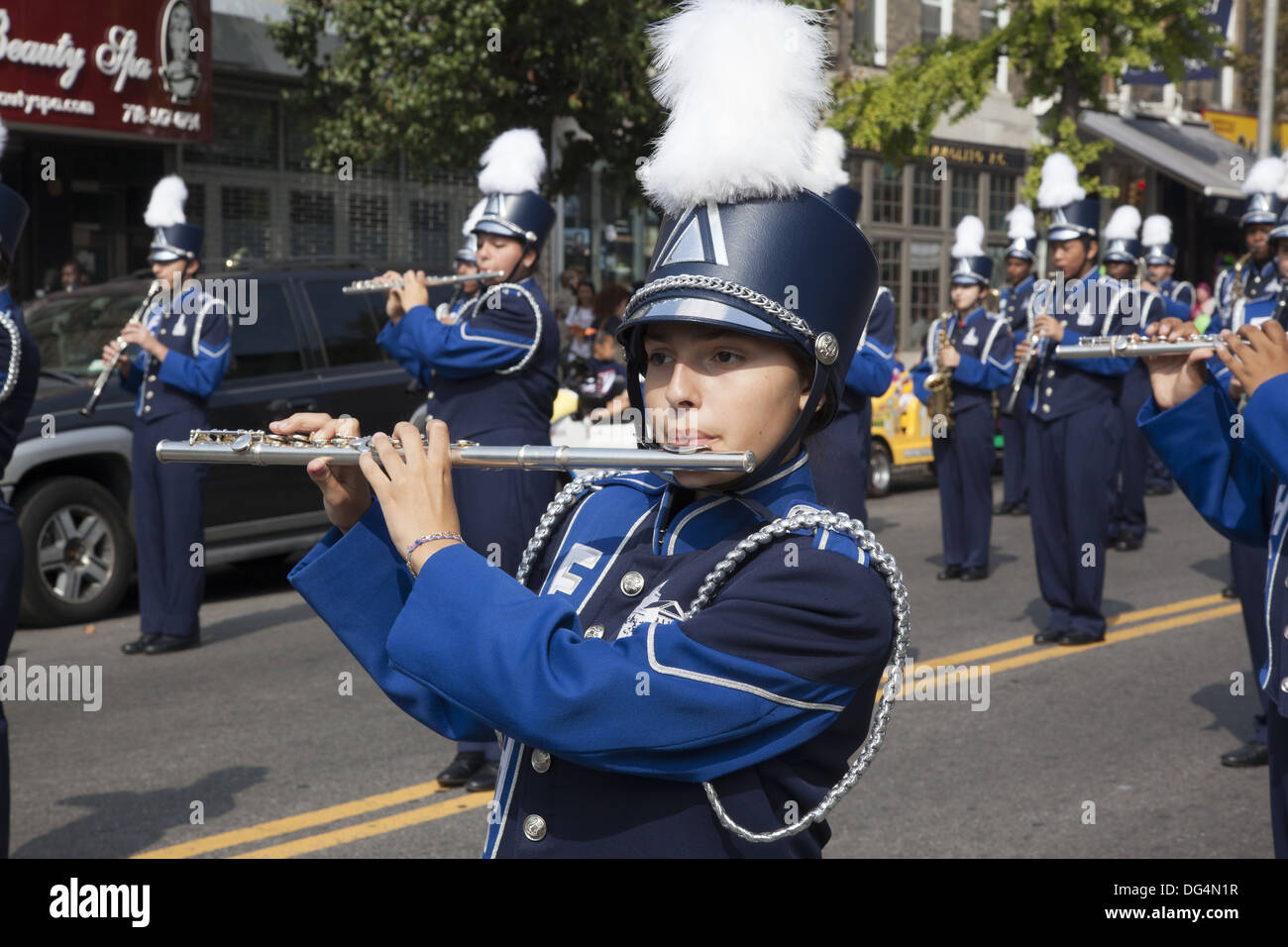 Girl in marching band hi-res stock photography and images - Alamy