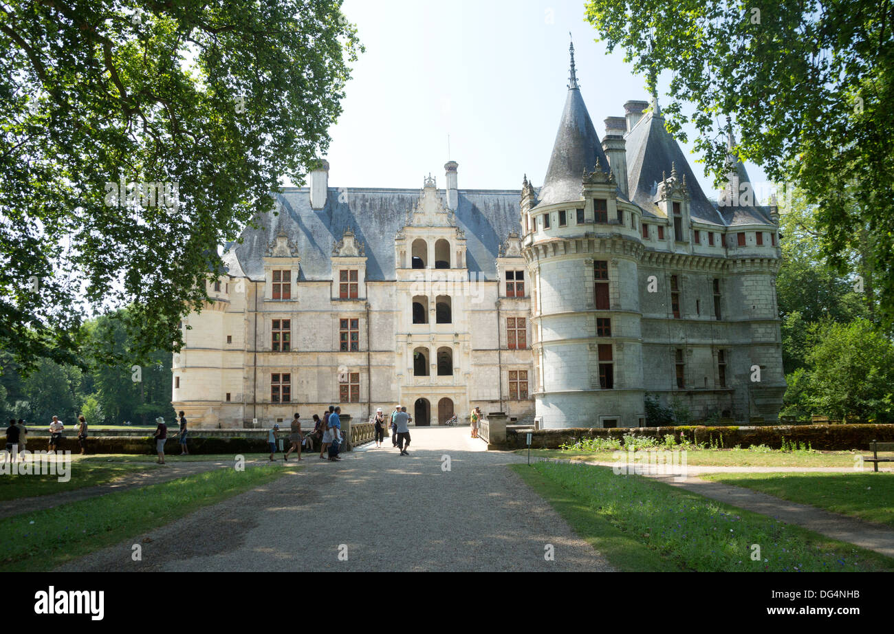 Loire Valley Chateau France Stock Photo - Alamy