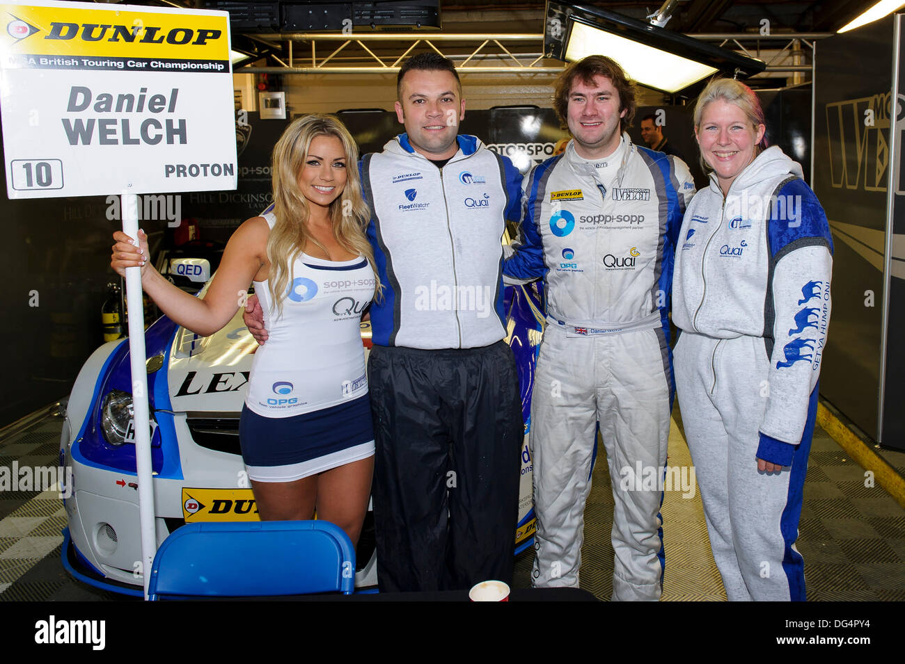 Brands Hatch, Kent, UK. 13th Oct, 2013. Welch Motorsport's Daniel Welch ...
