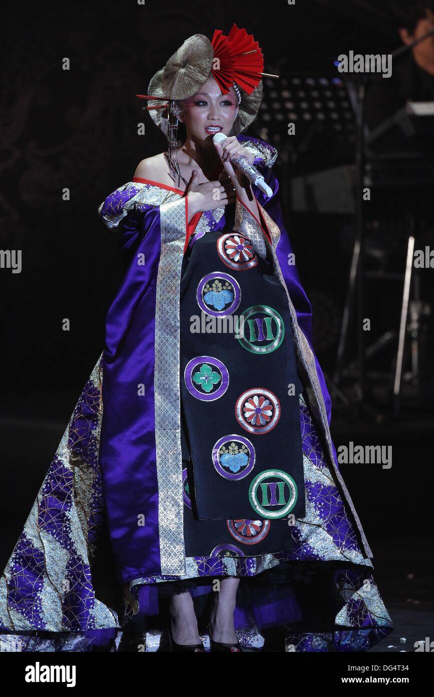 Japanese singer Koda Kumi performs at her concert in Taipei,China on ...