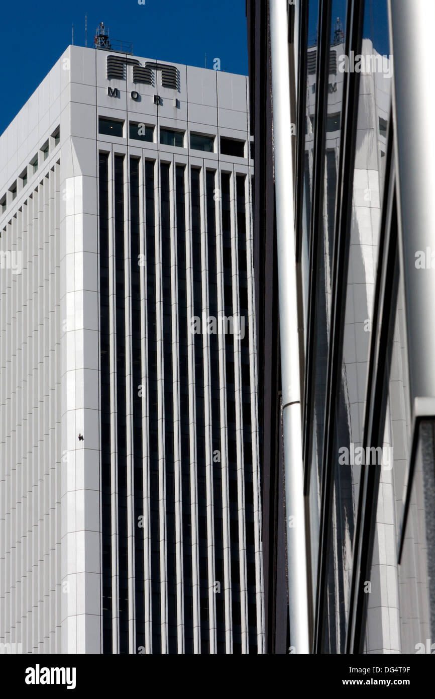 Buildings in Roppongi carrying the name Mori Building company, Tokyo ...