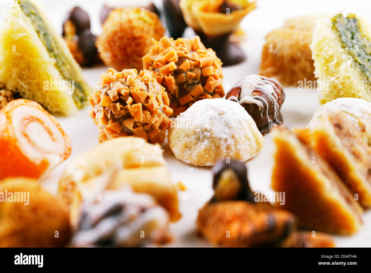 Arabic sweets are a celebratory treat of the middle eastern countries ...
