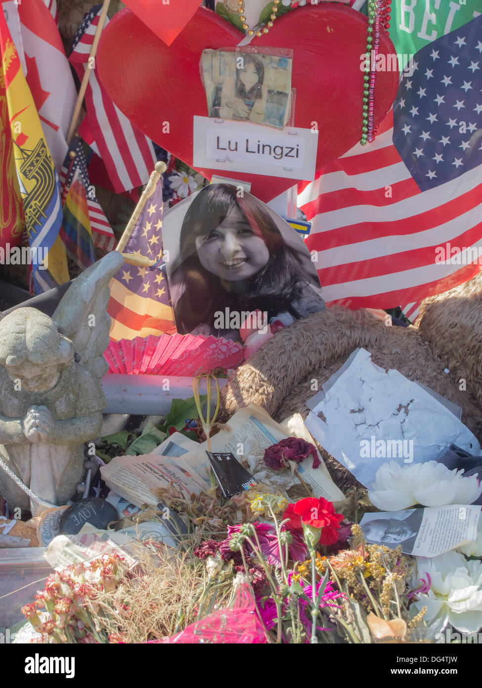 unofficial tribute to the Boston Marathon Bombing victim Lu Lingzi ...