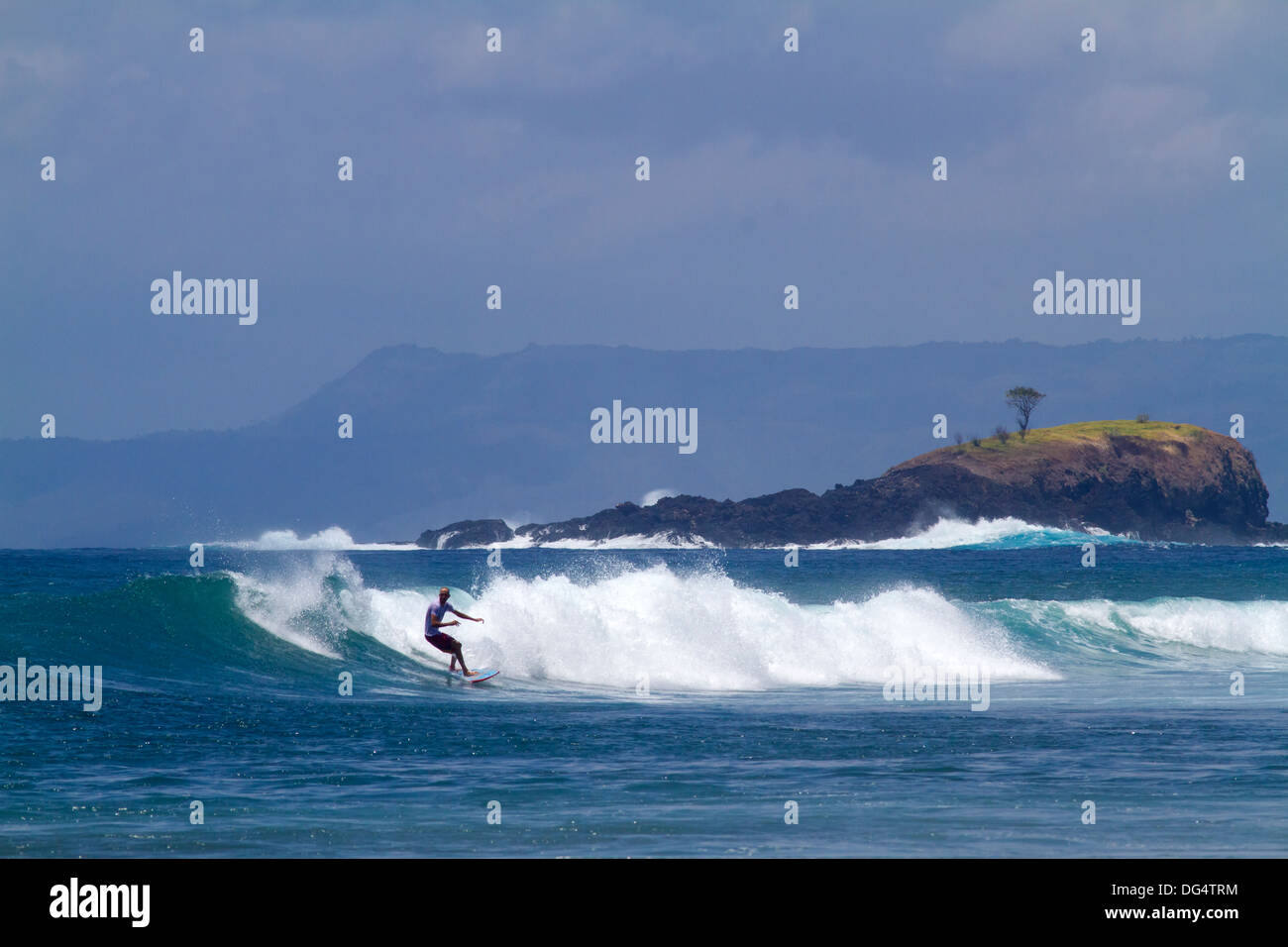 Indonesian coastline.Bali island.Ocean landscape Stock Photo - Alamy