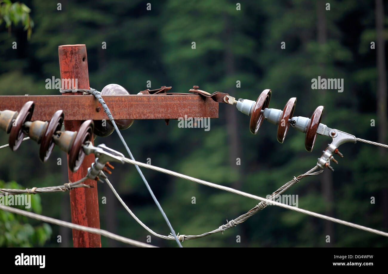 Indian electricity pole hi-res stock photography and images - Alamy