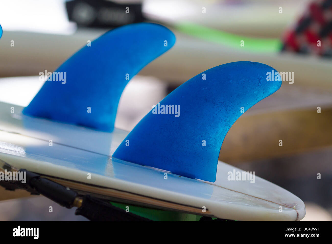 Surf board fins.Bali island.Indonesia Stock Photo - Alamy