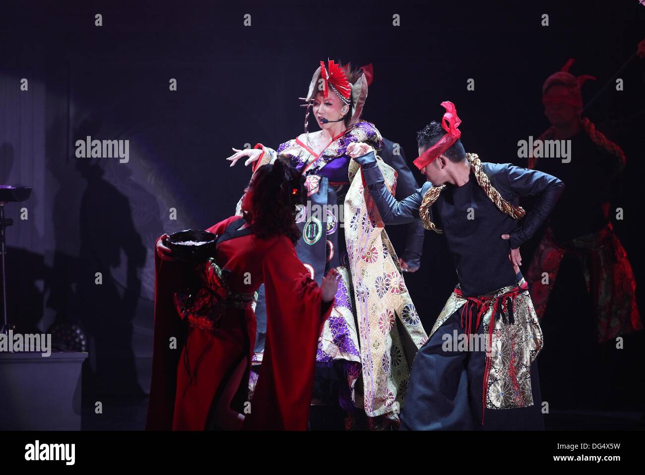 Taipei, China. 12th Oct, 2013. Japanese singer Koda Kumi performs at ...