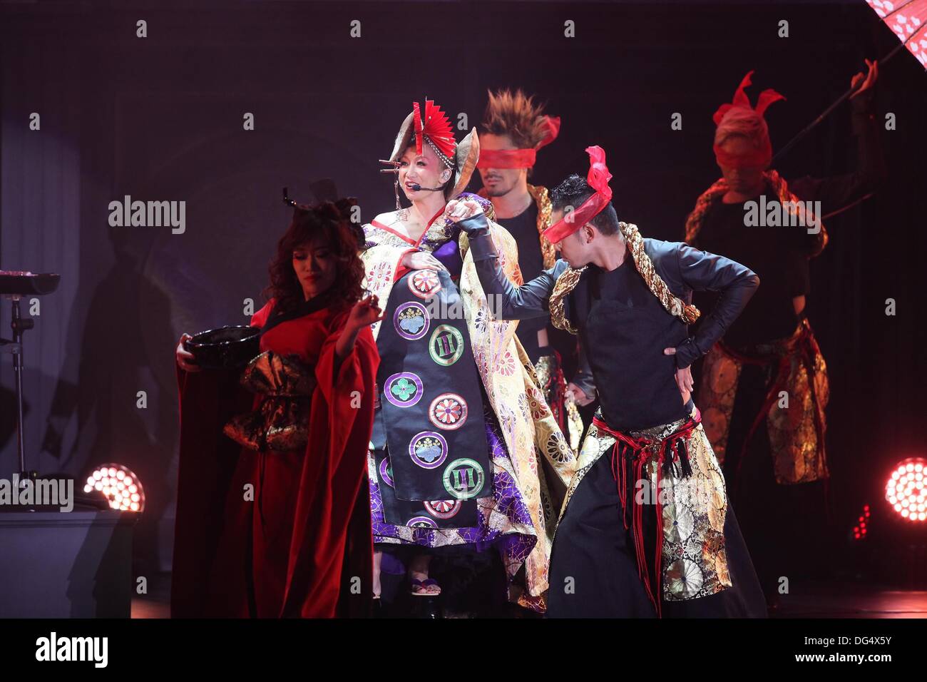 Taipei, China. 12th Oct, 2013. Japanese singer Koda Kumi performs at ...