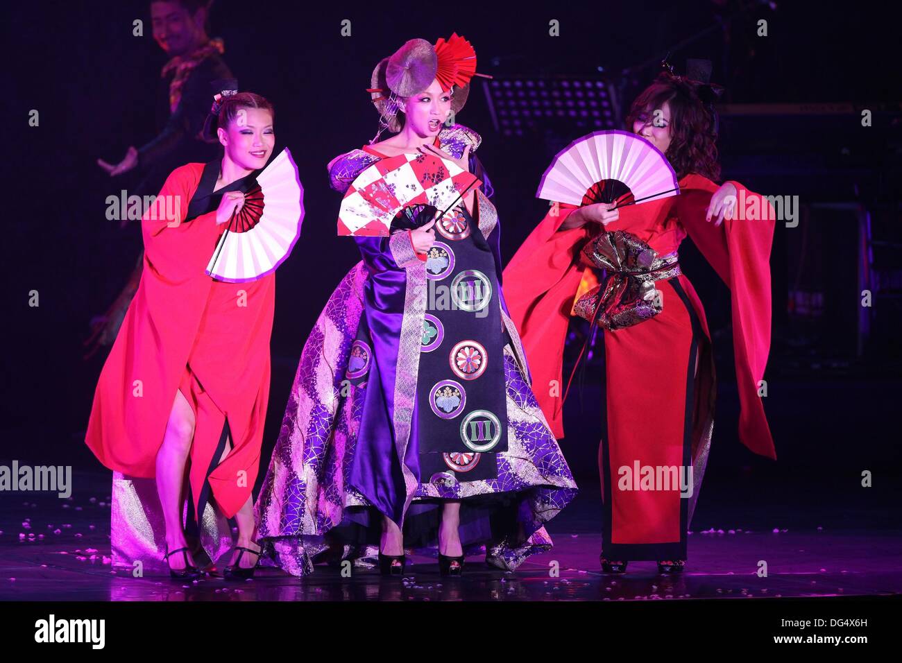 Taipei, China. 12th Oct, 2013. Japanese singer Koda Kumi performs at ...