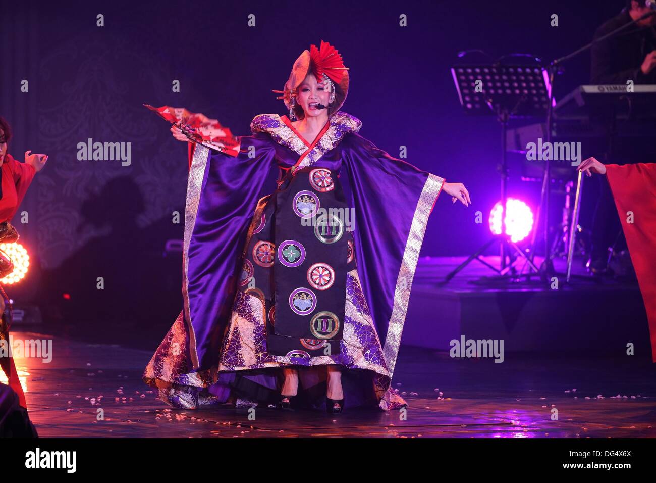 Taipei, China. 12th Oct, 2013. Japanese singer Koda Kumi performs at ...