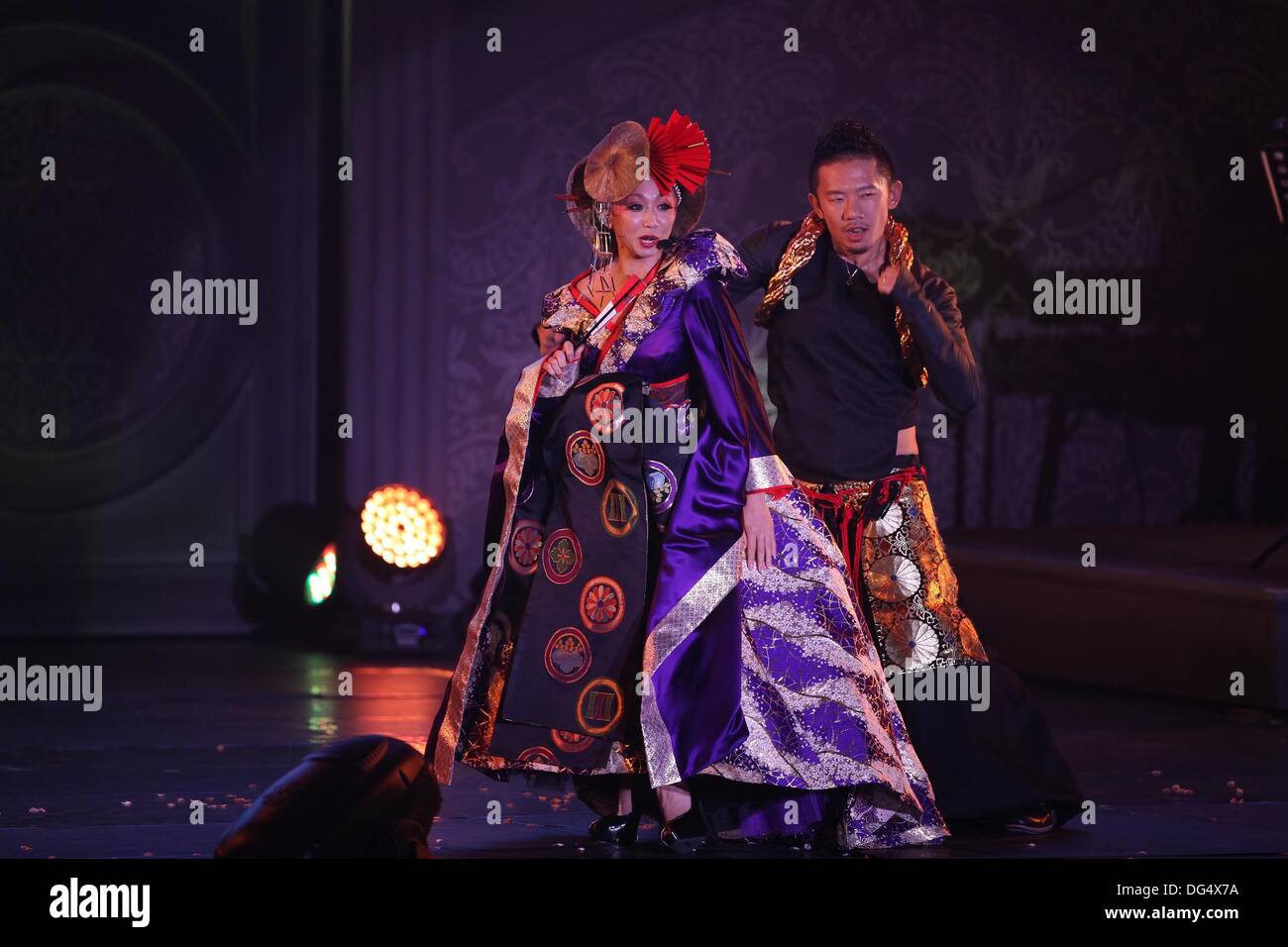 Taipei, China. 12th Oct, 2013. Japanese singer Koda Kumi performs at ...