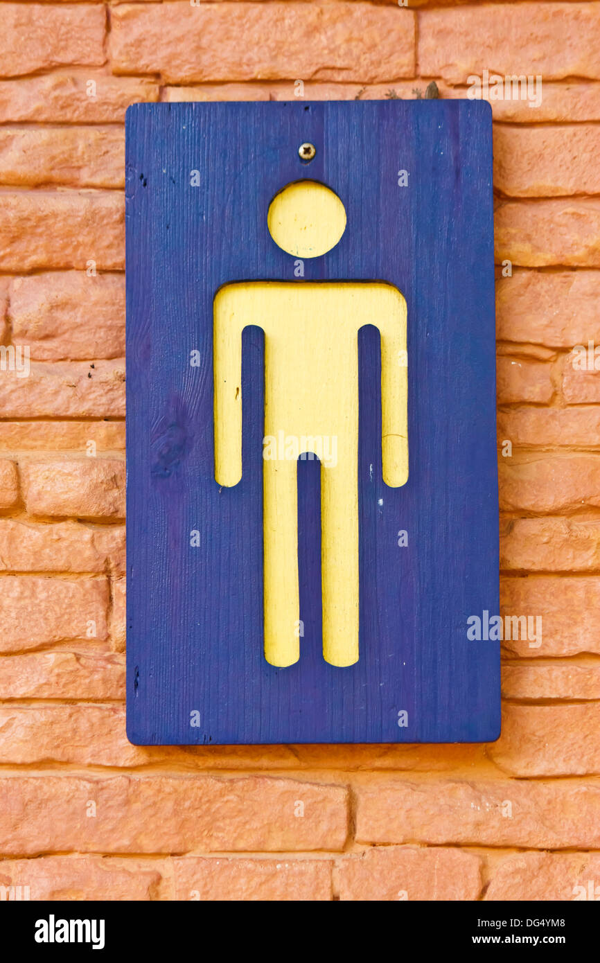 Men Toilet Sign
