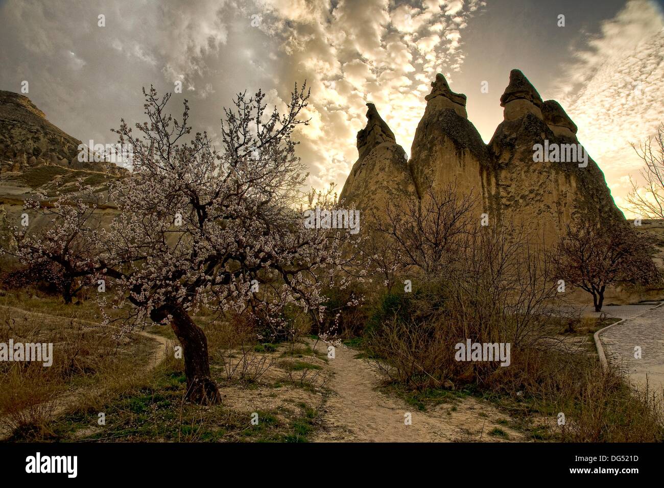 Catalkaya Valley, Cappadocia, Anatolia, Turkey Stock Photo - Alamy