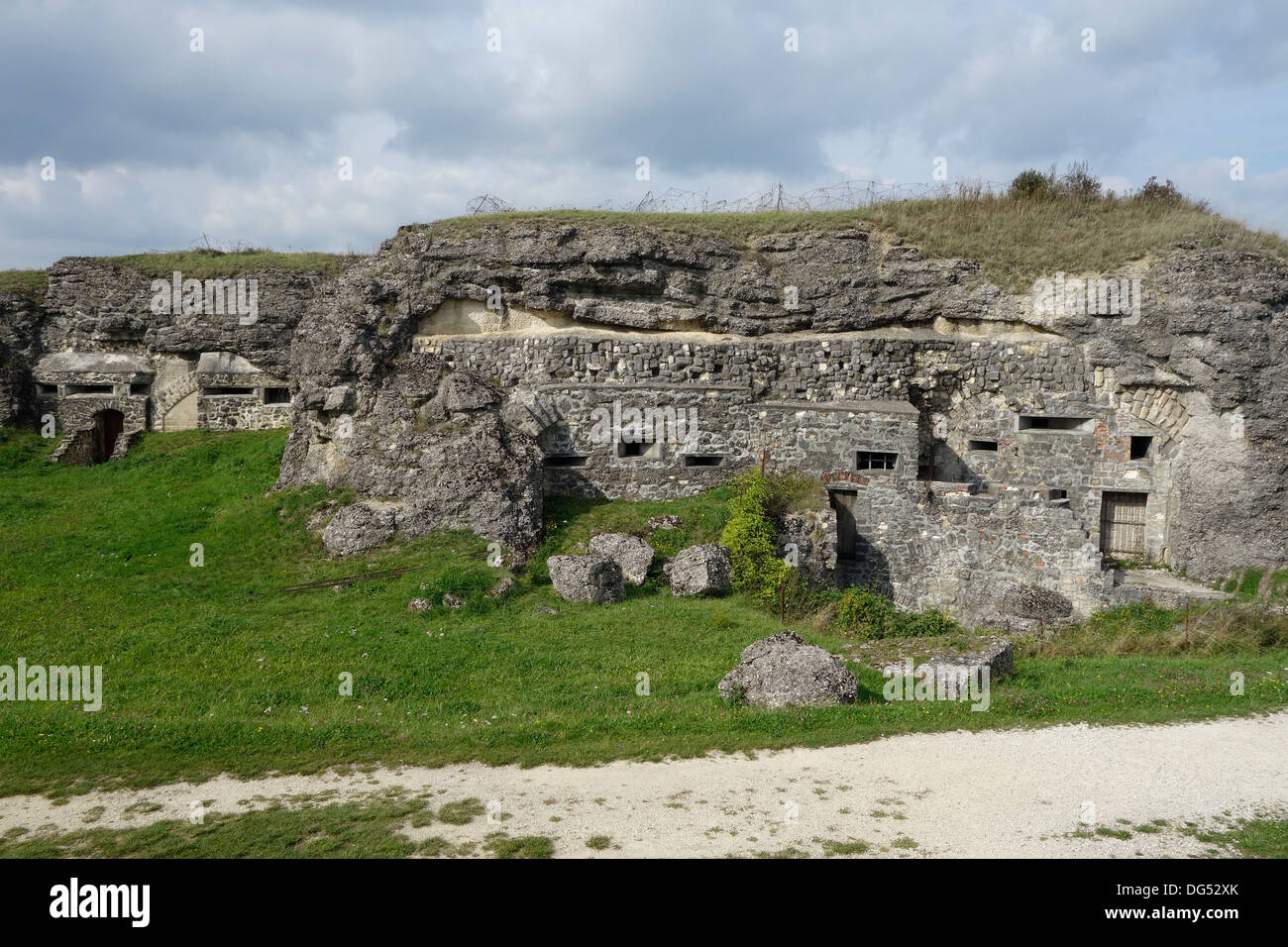 First World War One Fort de Douaumont, Lorraine, Battle of Verdun ...