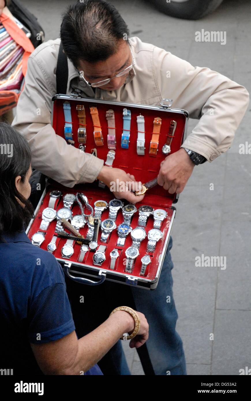 Man Selling Watches High Resolution Stock Photography and Images - Alamy