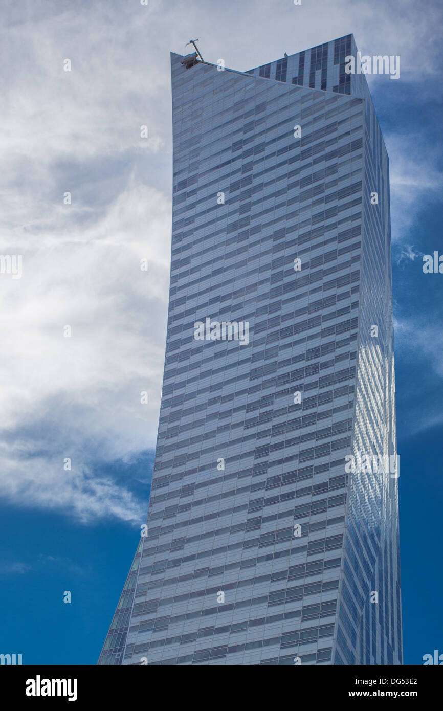 Modern architecture in Warsaw downtown in Warsaw, Poland Stock Photo ...