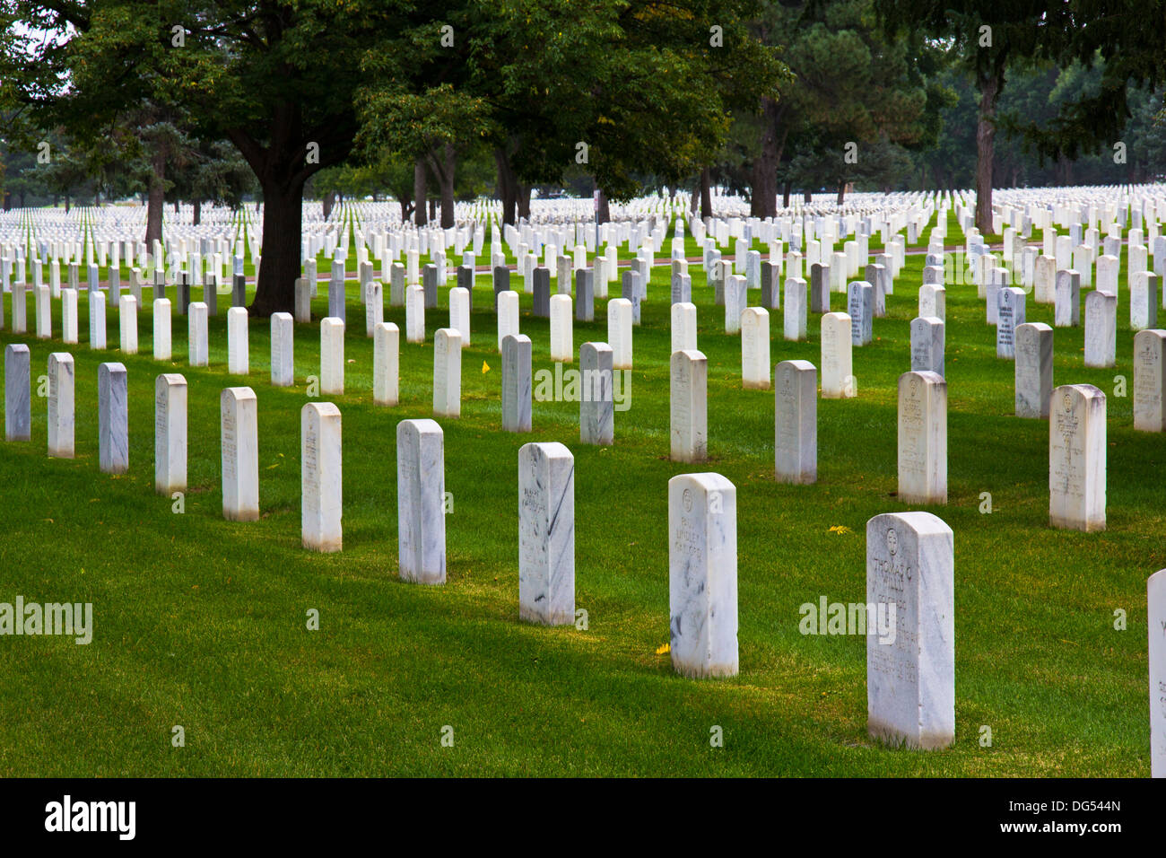 Fort logan national cemetery hi-res stock photography and images - Alamy