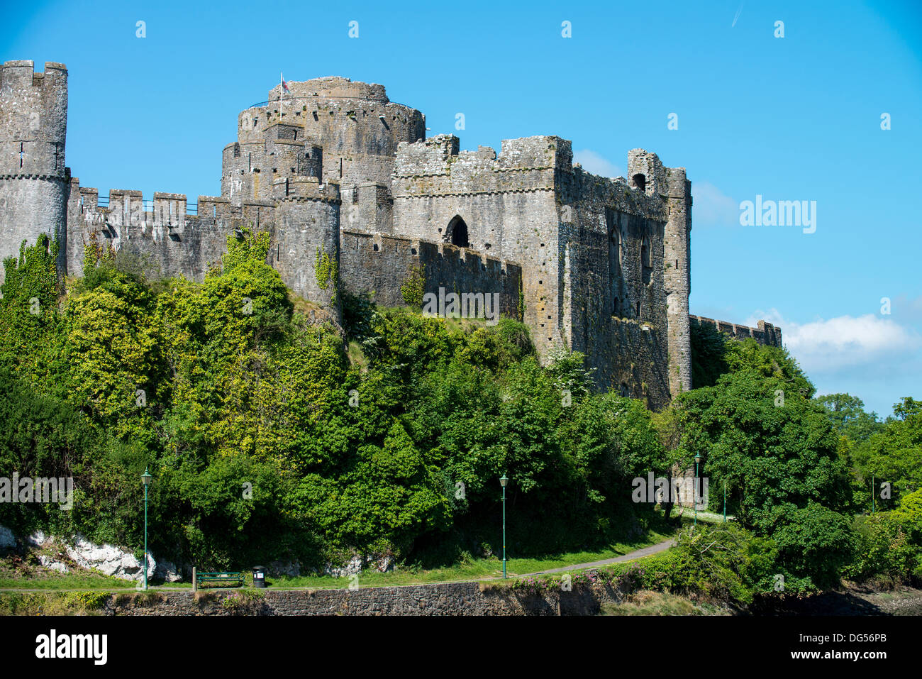 Motte and bailey castle construction hi-res stock photography and ...
