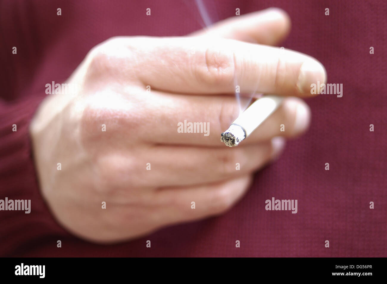 Man concept smoking hi-res stock photography and images - Alamy
