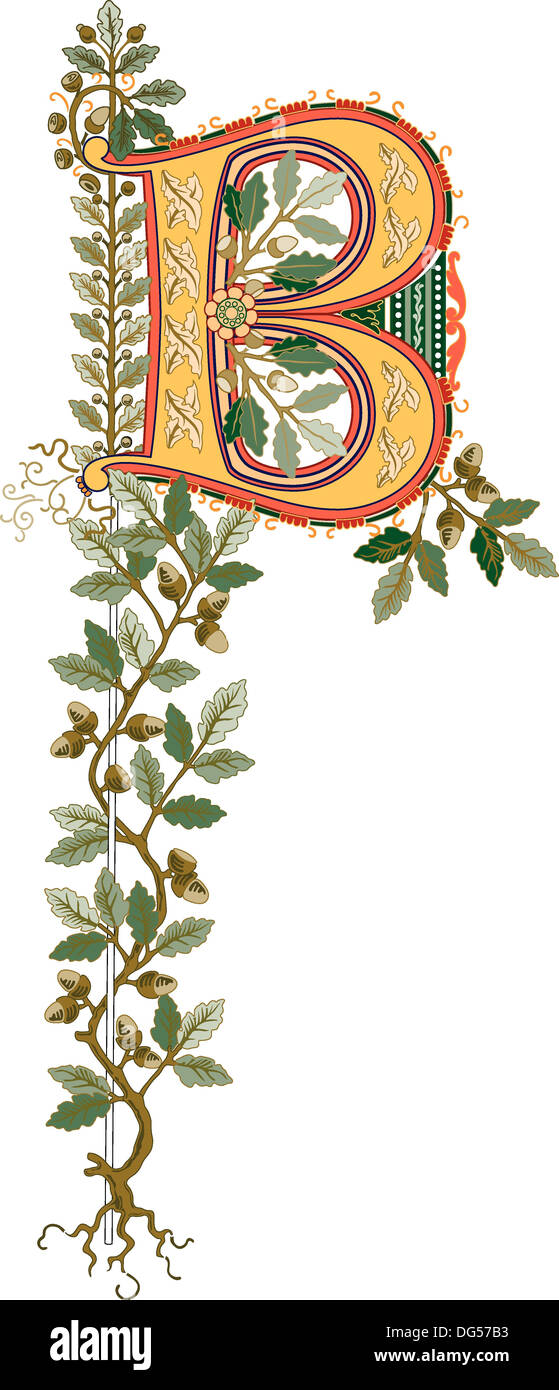 Initial caps Cut Out Stock Images & Pictures - Alamy