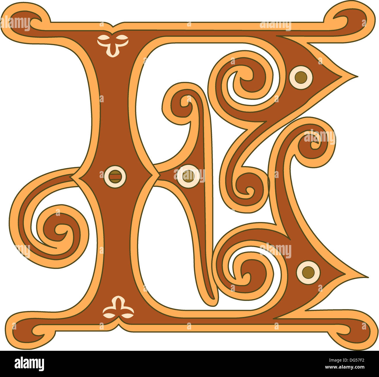 Initial caps e hi-res stock photography and images - Alamy