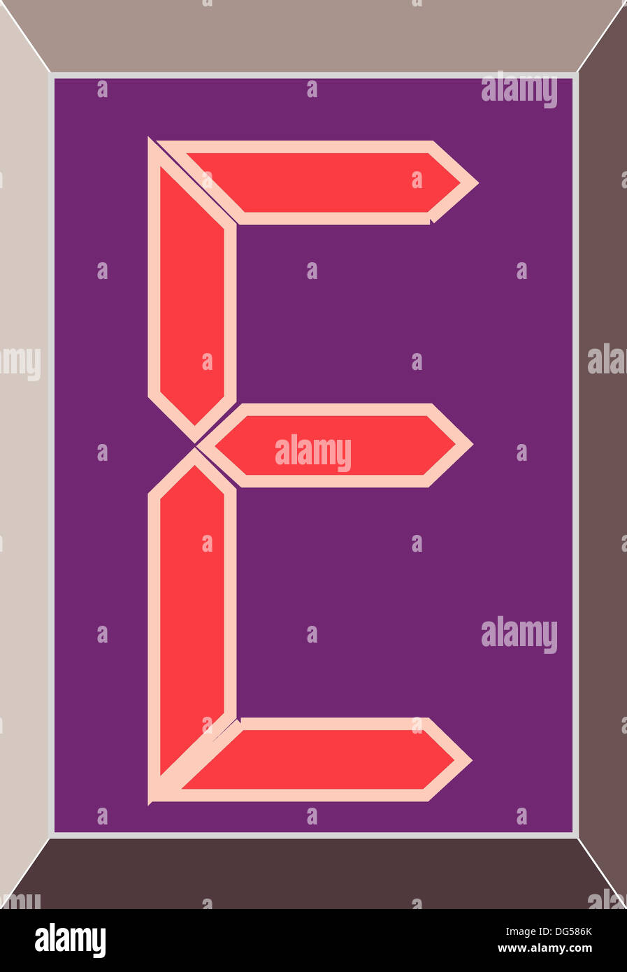 Initial caps e hi-res stock photography and images - Alamy