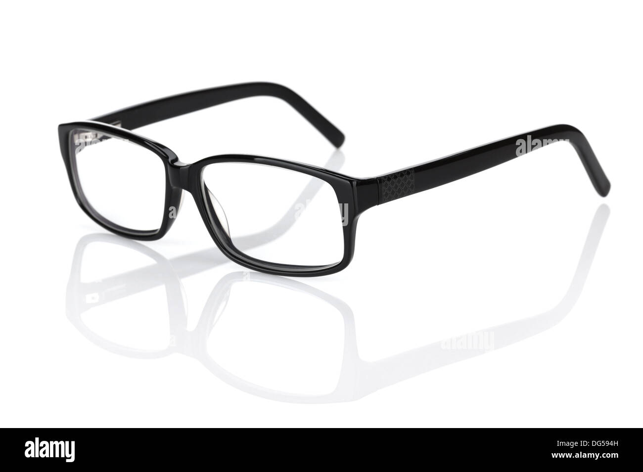 Glasses. Isolated on white background Stock Photo - Alamy