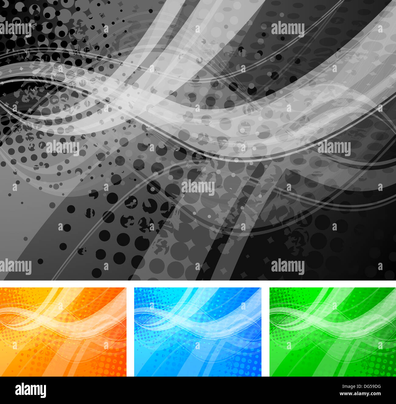 Beautiful vector backgrounds - eps 10 Stock Photo - Alamy