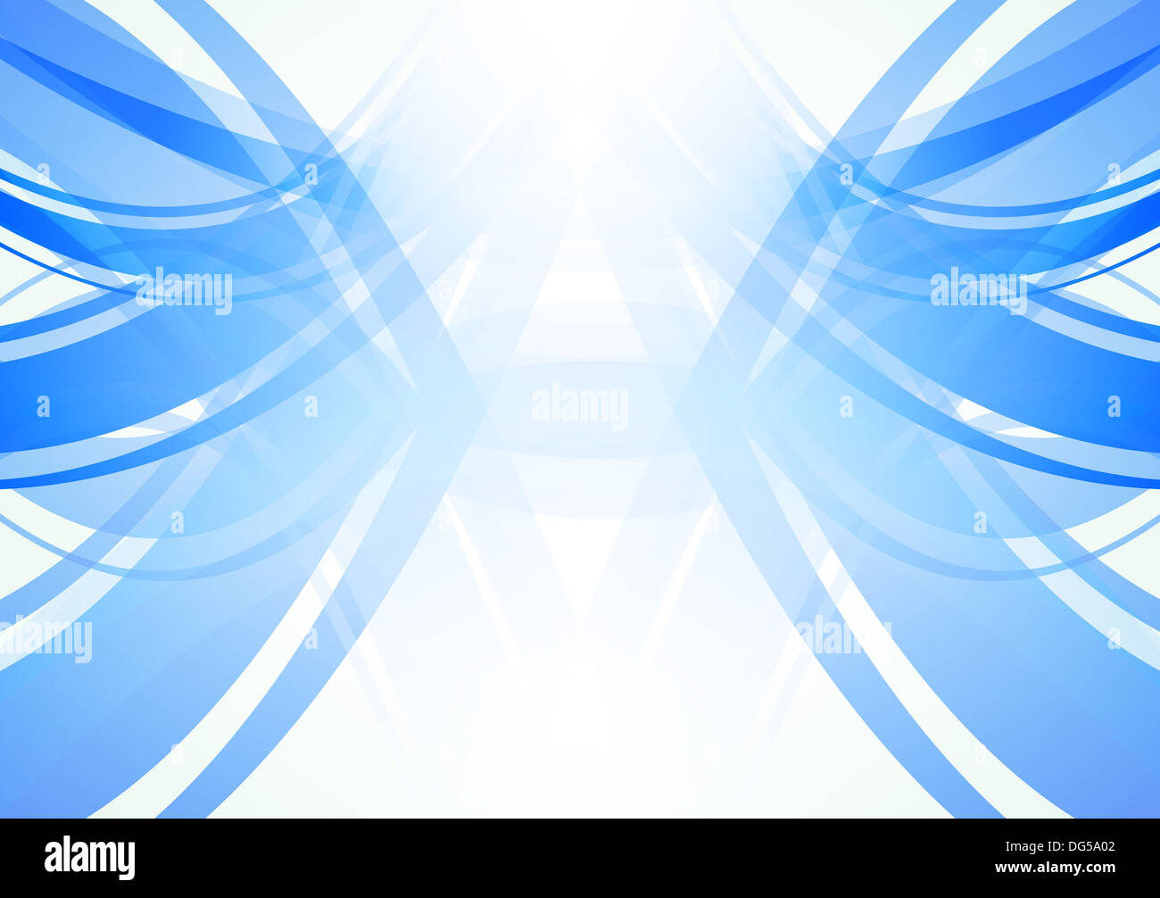 Beautiful blue and white abstract background - eps 10 Stock Photo - Alamy