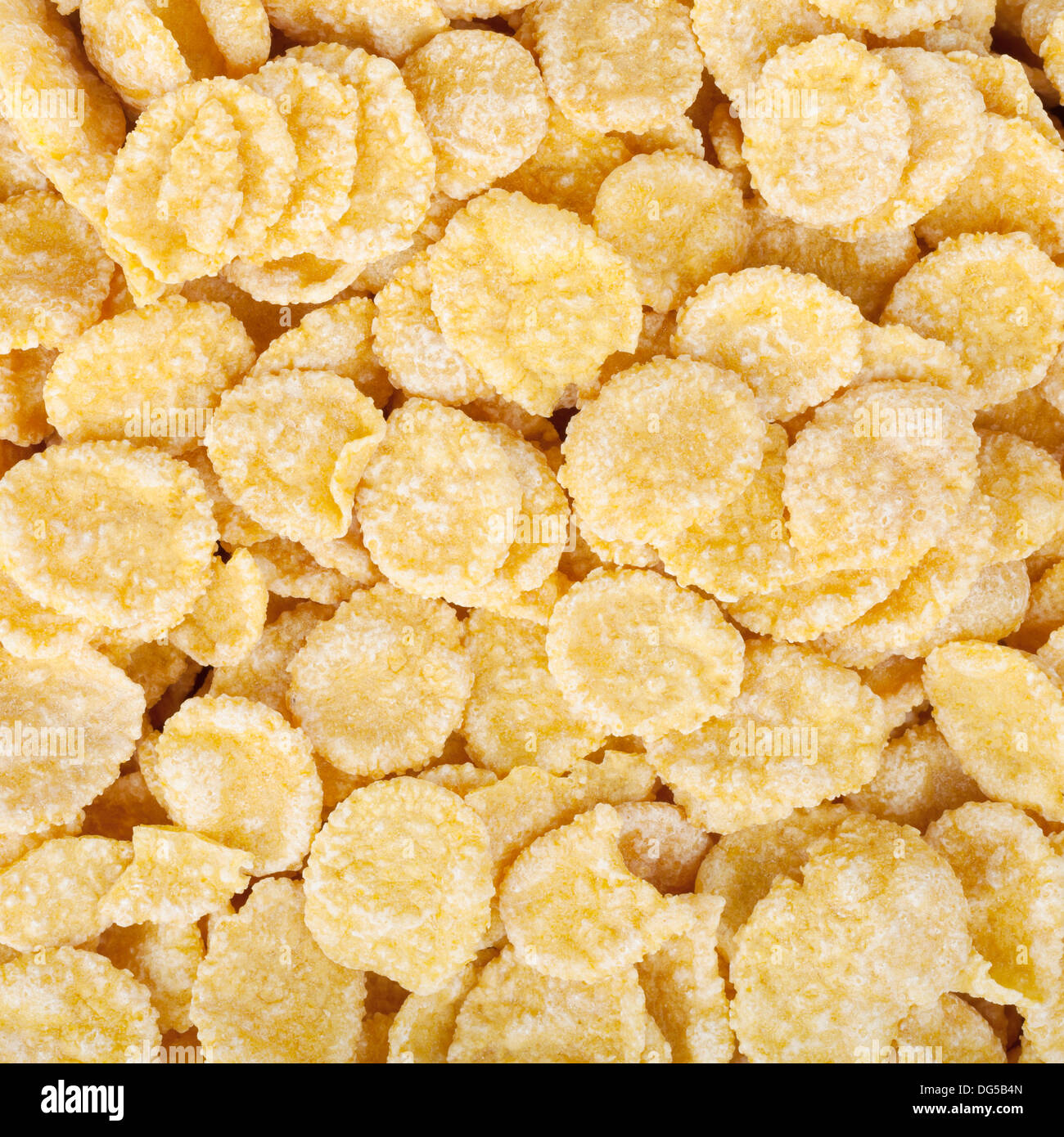 Corn flakes food background Stock Photo - Alamy