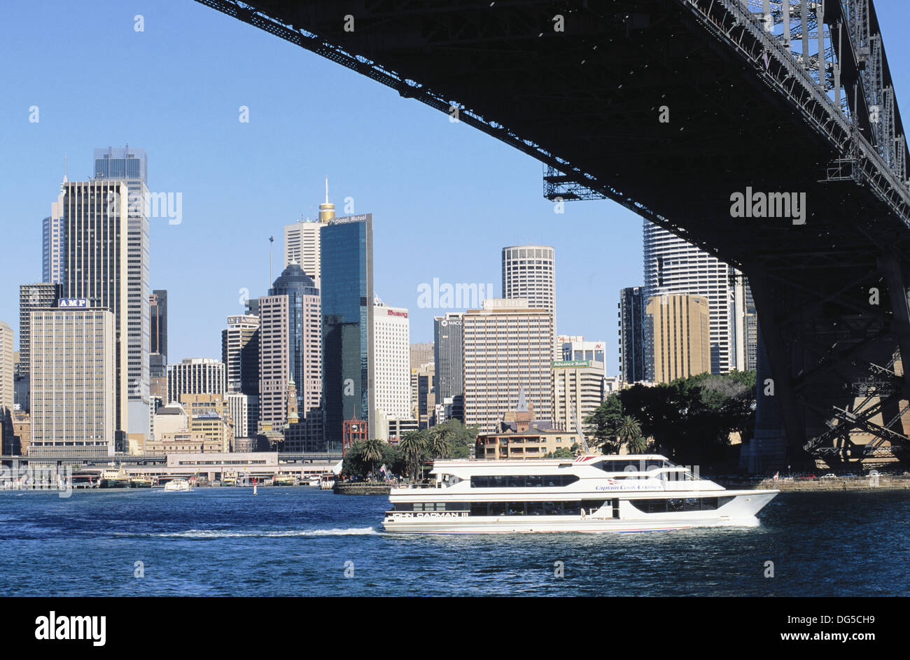 Ferry under bridge hi-res stock photography and images - Alamy