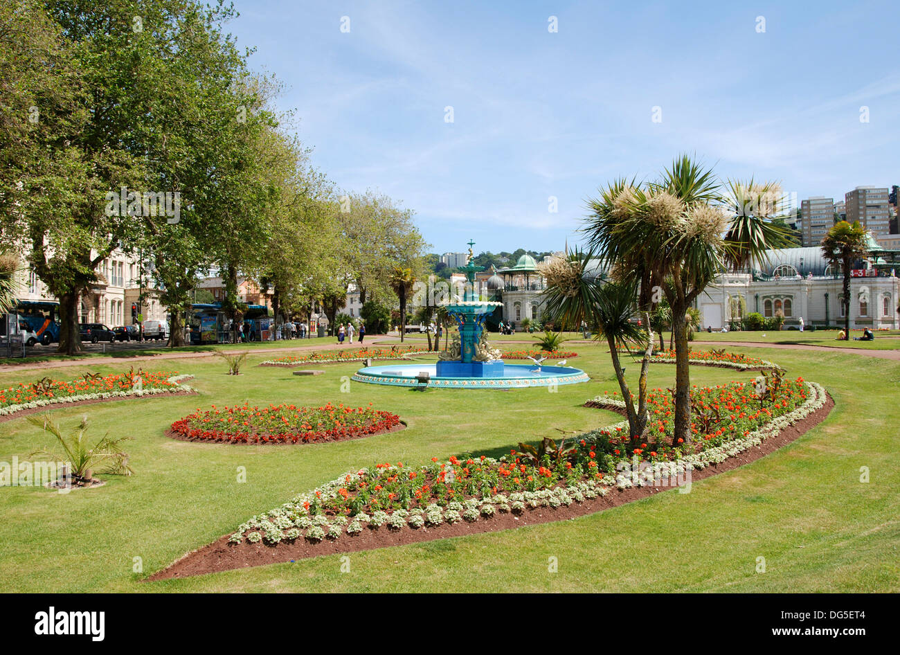 princess gardens, torquay, devon, uk Stock Photo - Alamy