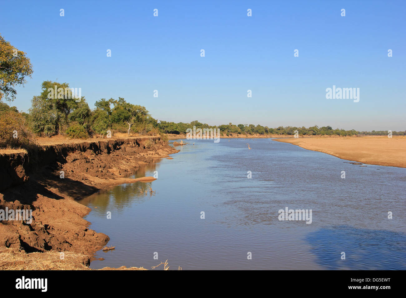 Laungwa River Zambia Stock Photo - Alamy