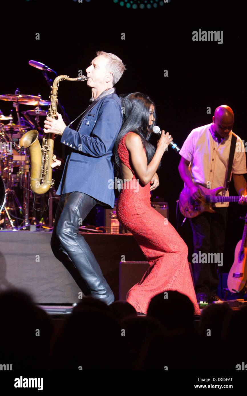 Guildford, UK. 14th Oct, 2013. M People performing in concert at G Live ...