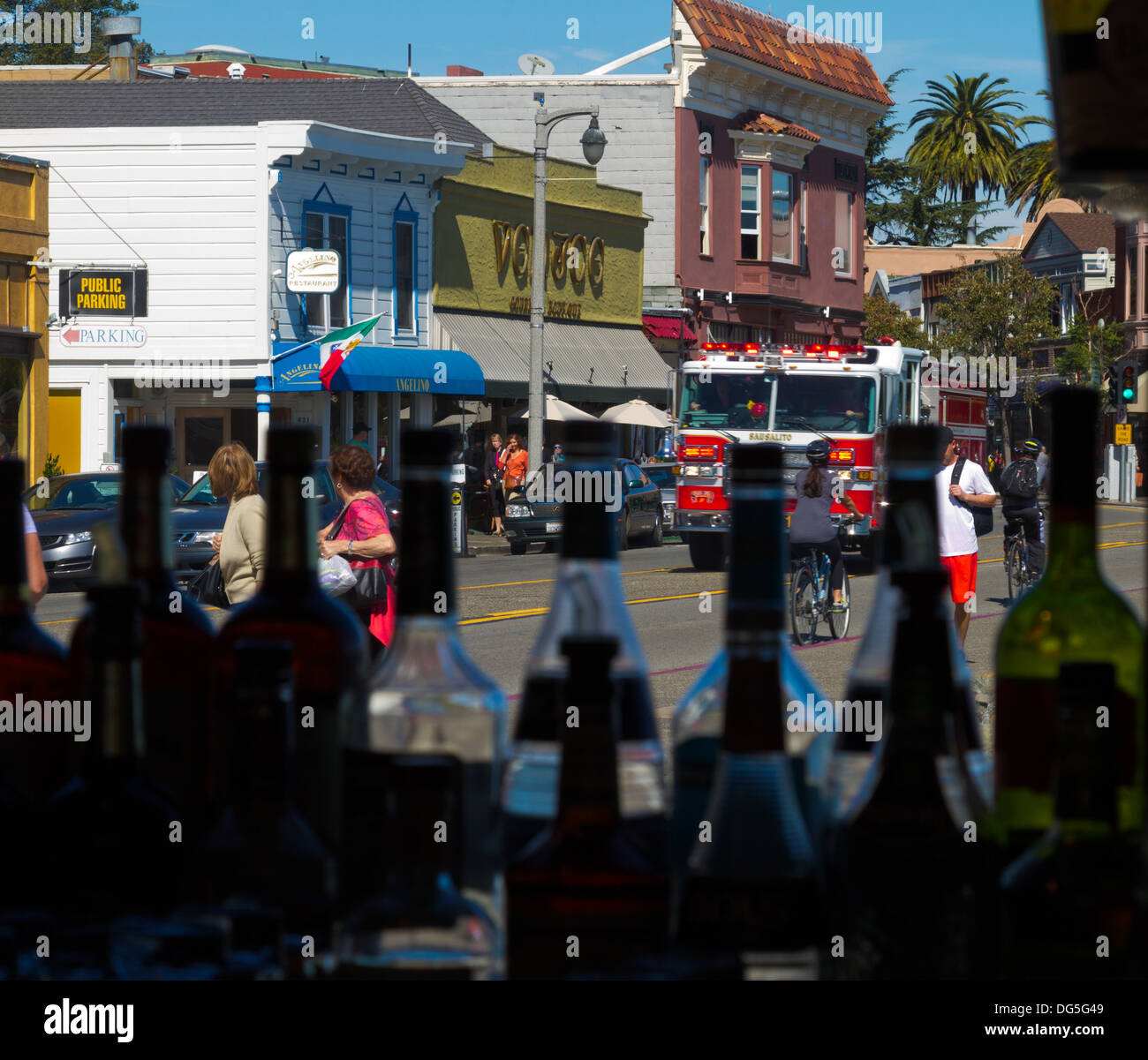Downtown sausalito hi-res stock photography and images - Alamy