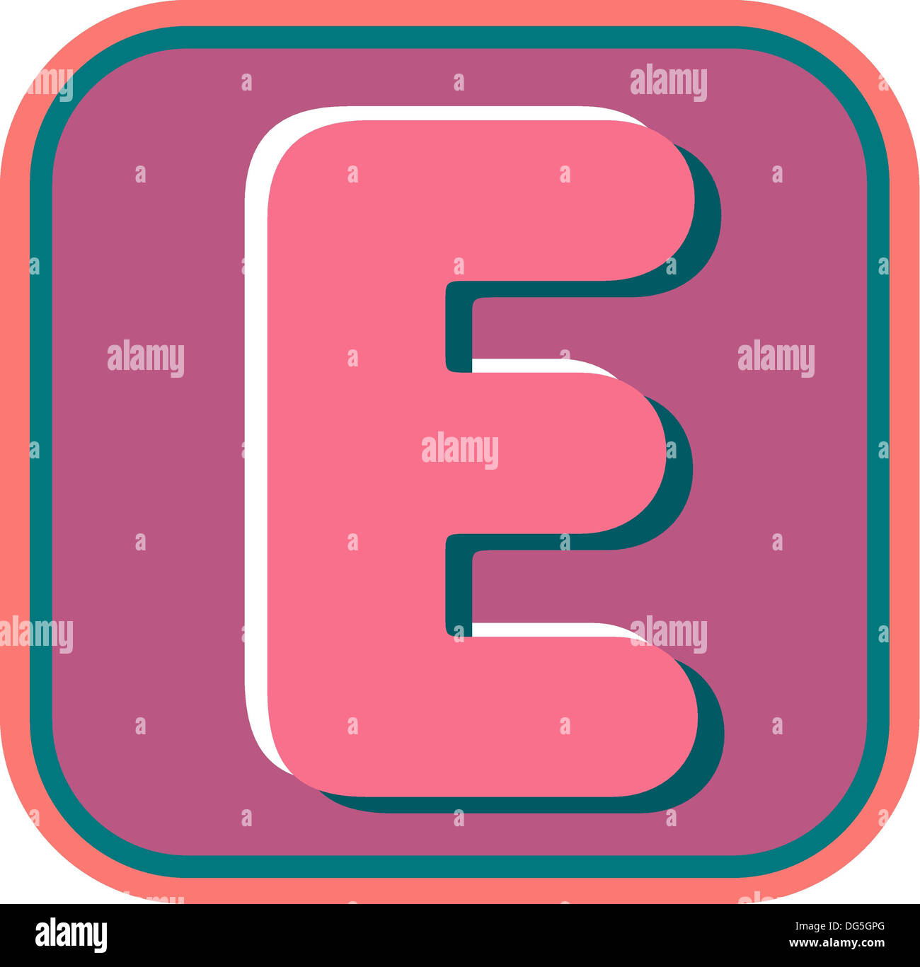 Initial caps e hi-res stock photography and images - Alamy