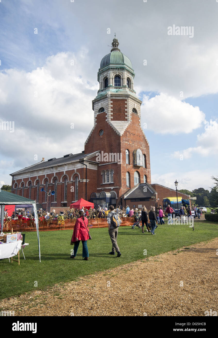 The autumn pumpkin festival at the Royal Victoria Country Park, Netley ...