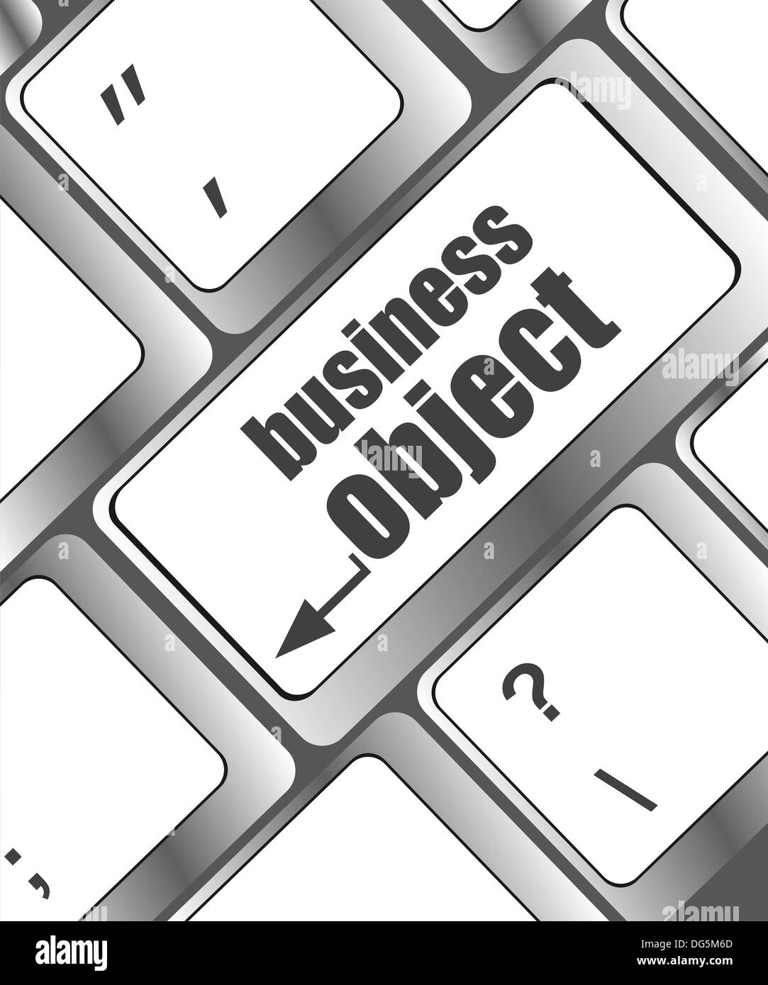 business object - social concepts on computer keyboard Stock Photo - Alamy