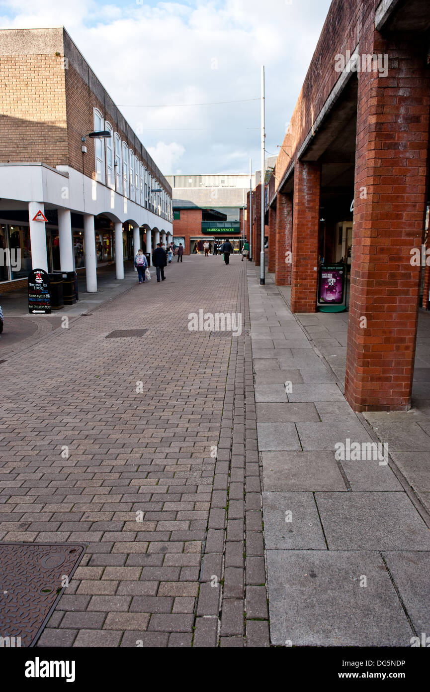 Blue street in carmarthen hi-res stock photography and images - Alamy